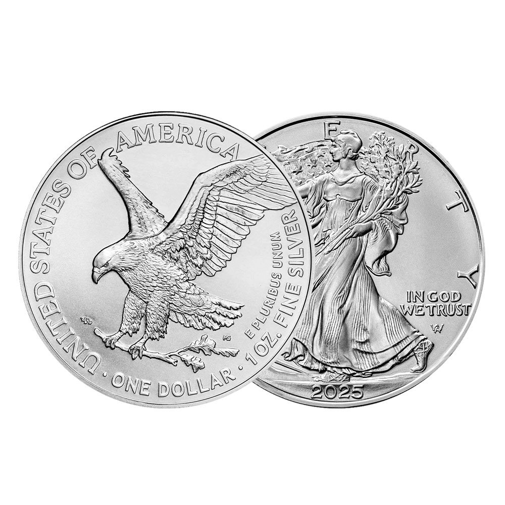 한국금거래소-2025 1온스 실버 이글 불리온 주화(Coin) 1$(USD) 20ea